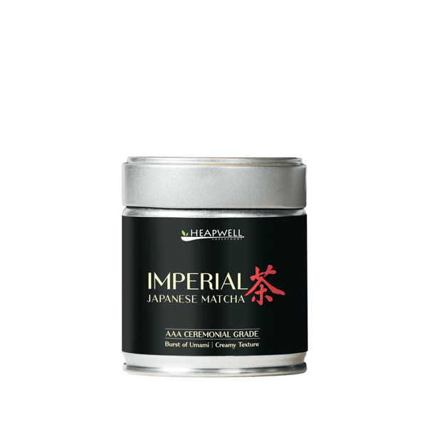 Imperial AAA Ceremonial Grade Matcha Tea 30g Tin – HeapwellSuperfoods